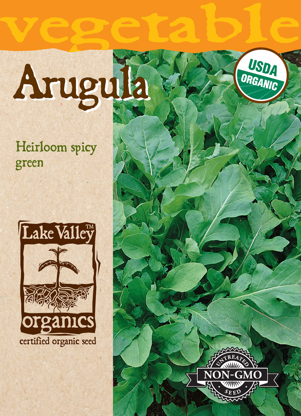 Organic Heirloom Arugula — Rohrer Seeds