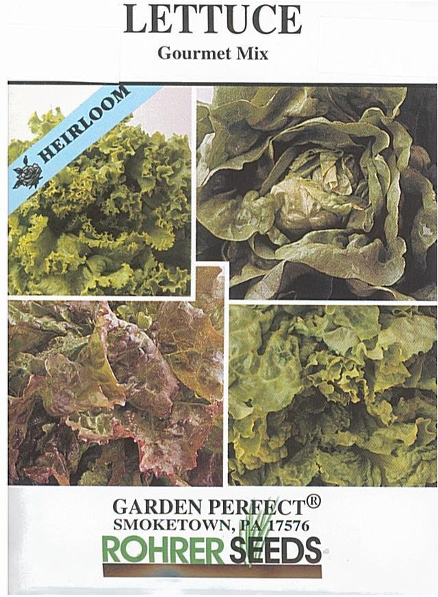 Gourmet Mix Lettuce Seeds — Rohrer Seeds