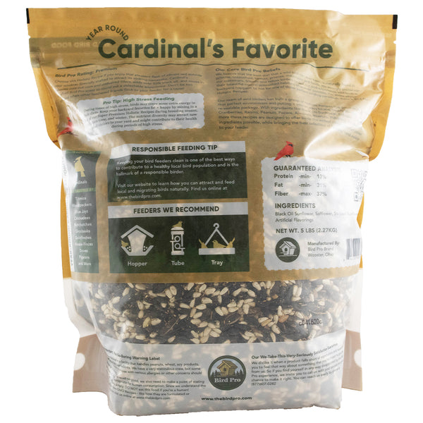 Bird Pro Year Round Cardinal's Favorite (5 lb) | Rohrer Seeds