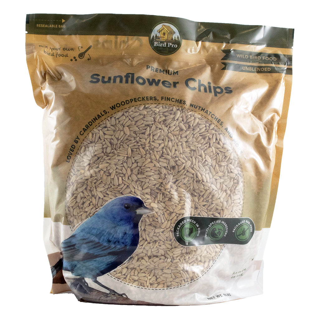 Bird Pro Premium Sunflower Chips (20 lb) — Rohrer Seeds