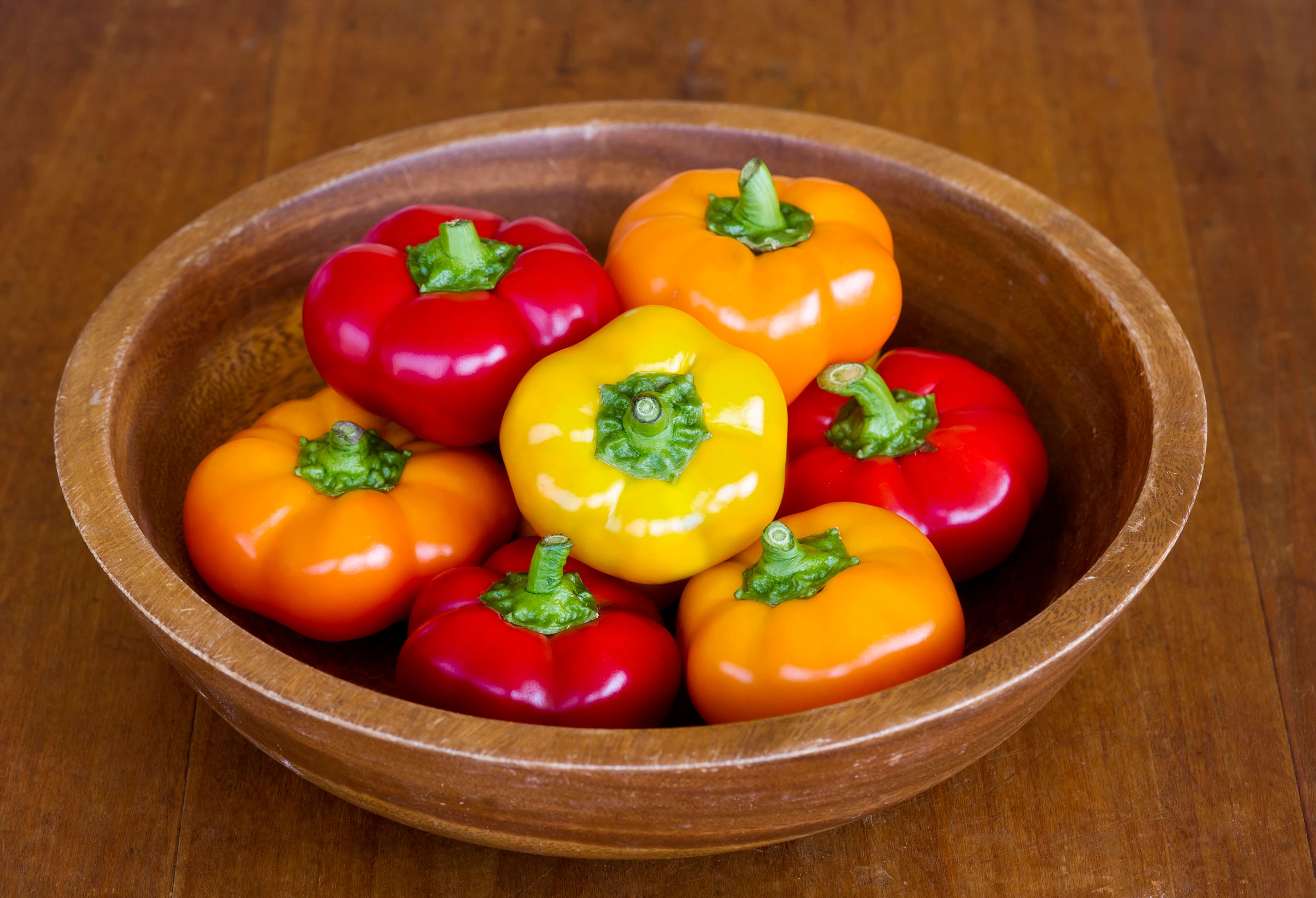 Tri-color Mini Stuffing Mix Pepper Seeds — Rohrer Seeds